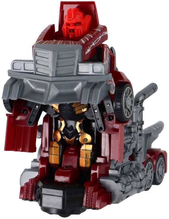 Lean Cars Raudona Truck Robot Transformation 2in1, žema kaina | Varle.lt