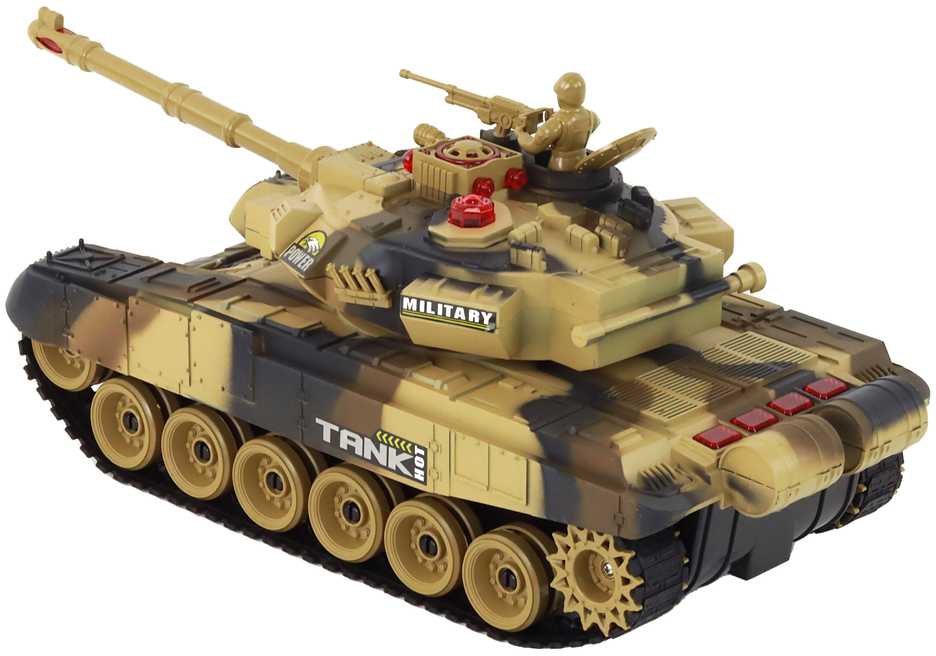 Lean Cars Remote Controlled Fighting Tanks Set War Tank RC Battle ...