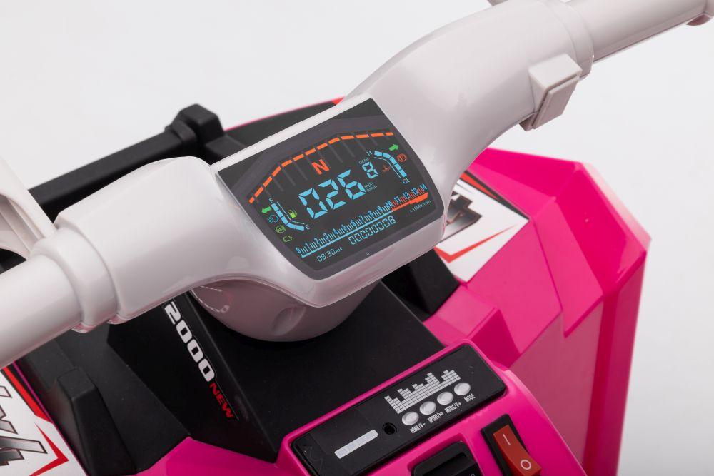 Lean Cars Akumuliatorinis keturratis su priekaba vaikams XMX630T ...