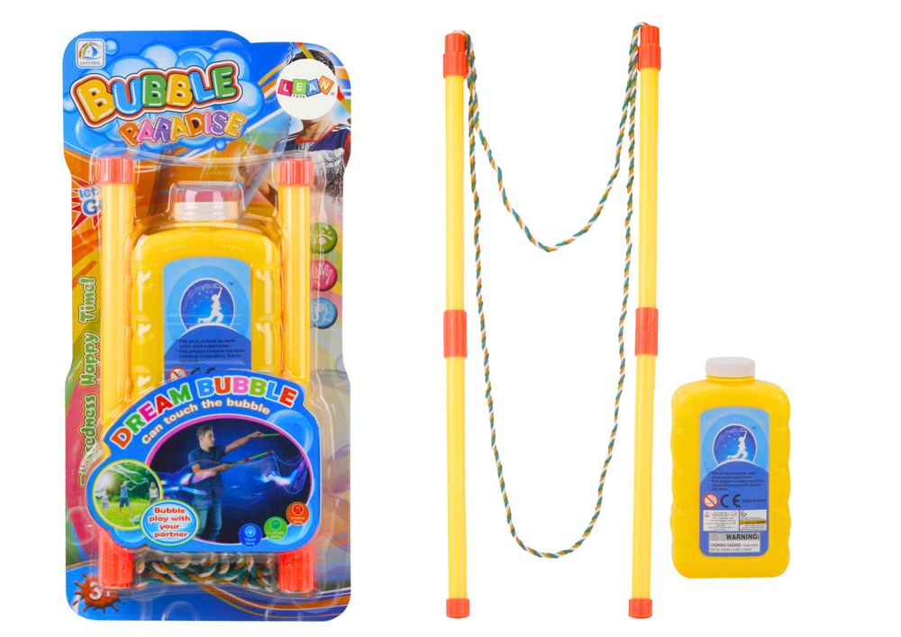 Lean Toys Giant Soap Bubble Set String Liquid 500ml, žema kaina | Varle.lt