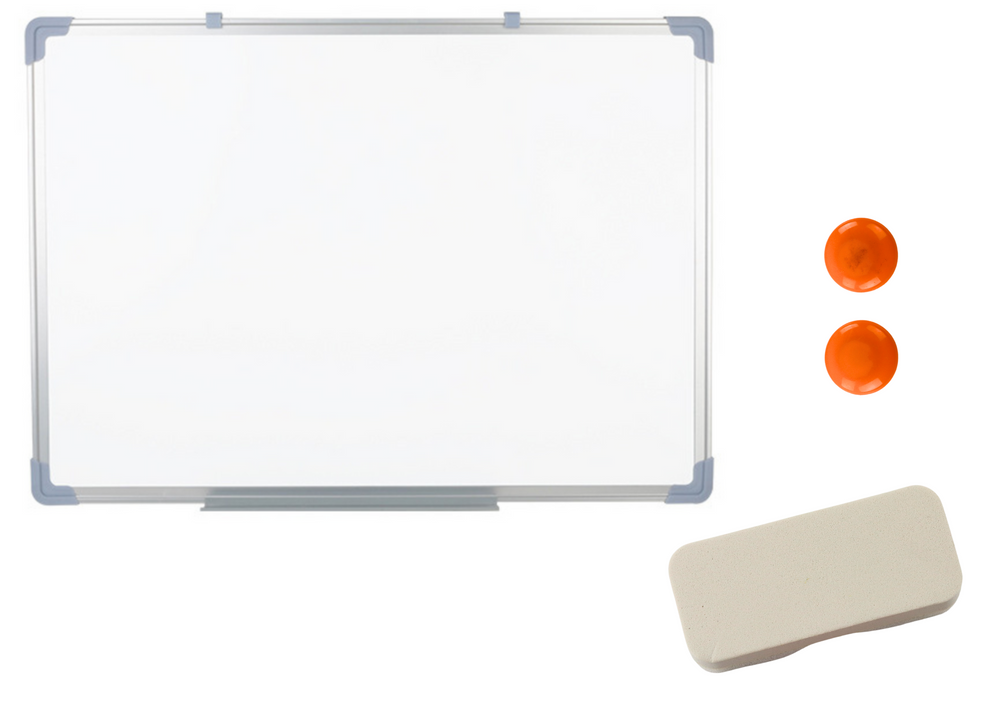 Lean Toys Magnetic Dry Erase Board Sponge 2 Magnets 45x60cm, žema kaina ...