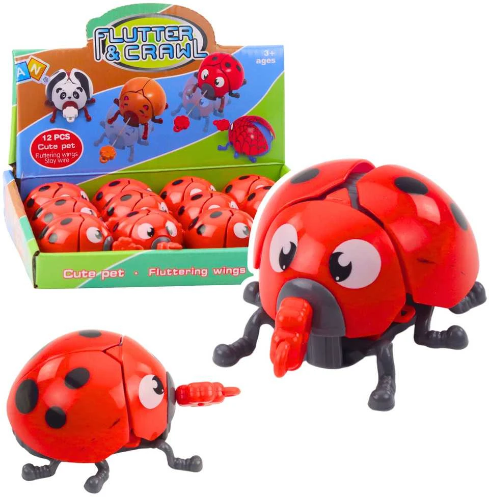 Lean Toys Mechaniškai Judanti Boružėlė Žaislas 7x5x3.5 cm, modelis ...