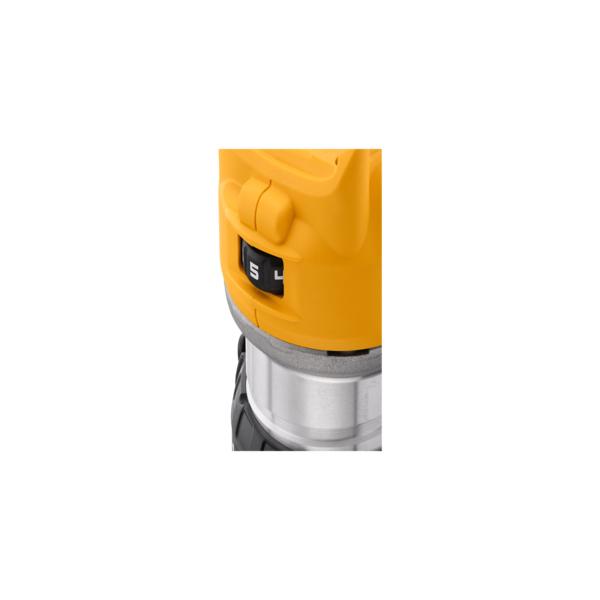 Akumuliatorinė freza DeWalt DCW604NT, BL, 6-8 mm, modelis - DCW604NT-XJ ...