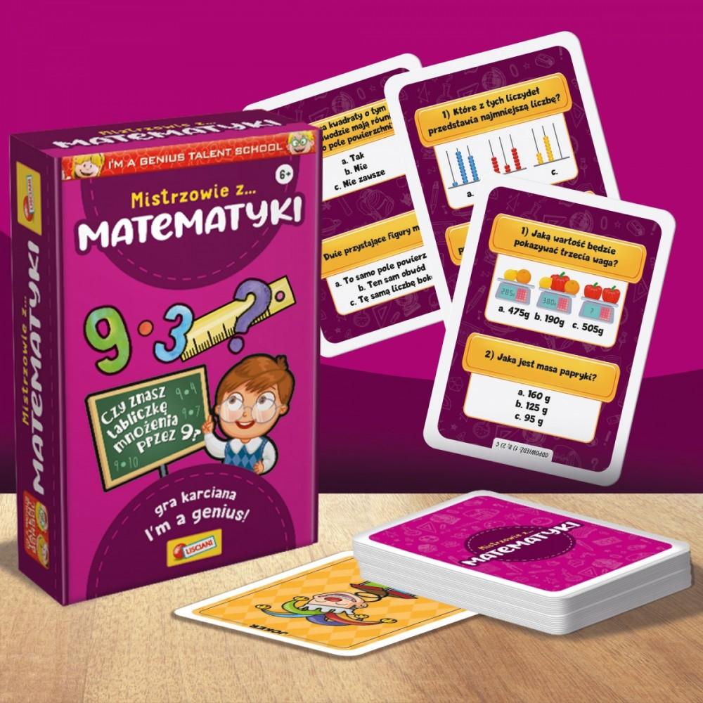 Dante Lisciani I_m a genius Gra karciana Matematyk.01429, modelis ...