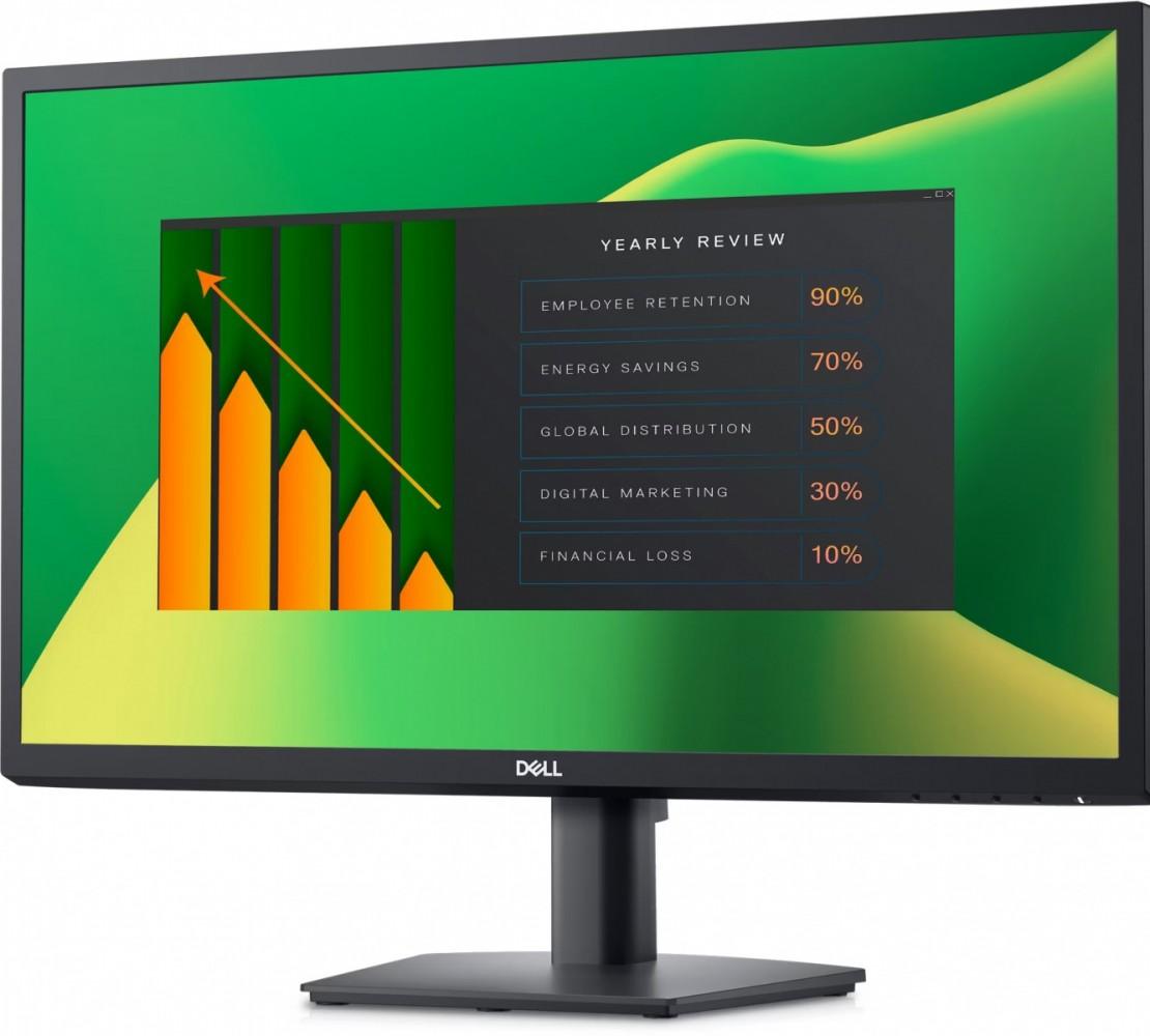 Monitorius Dell E2423H 24", Juodos spalvos, modelis - E2423H, žema ...