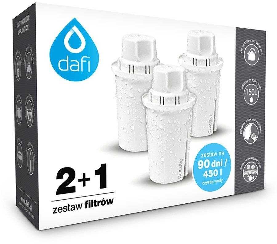 Dafi classic 2+1 kasetinis filtras (dėžutė), modelis - POZ03228, žema ...