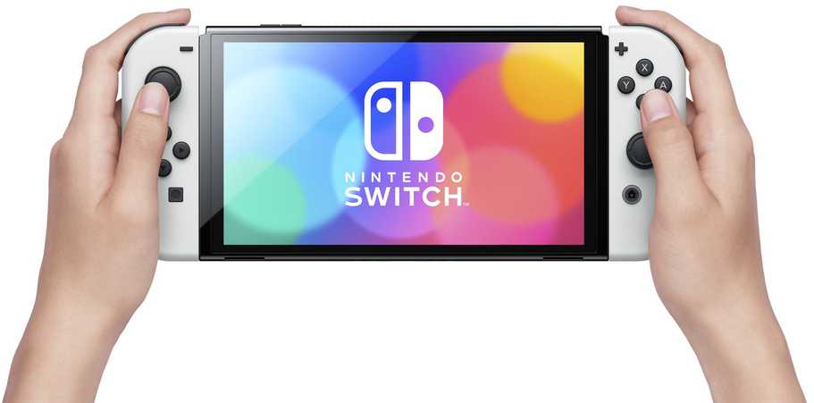 „Nintendo Switch“ OLED rinkinys su „Joy-Con Baltas EU“, modelis ...