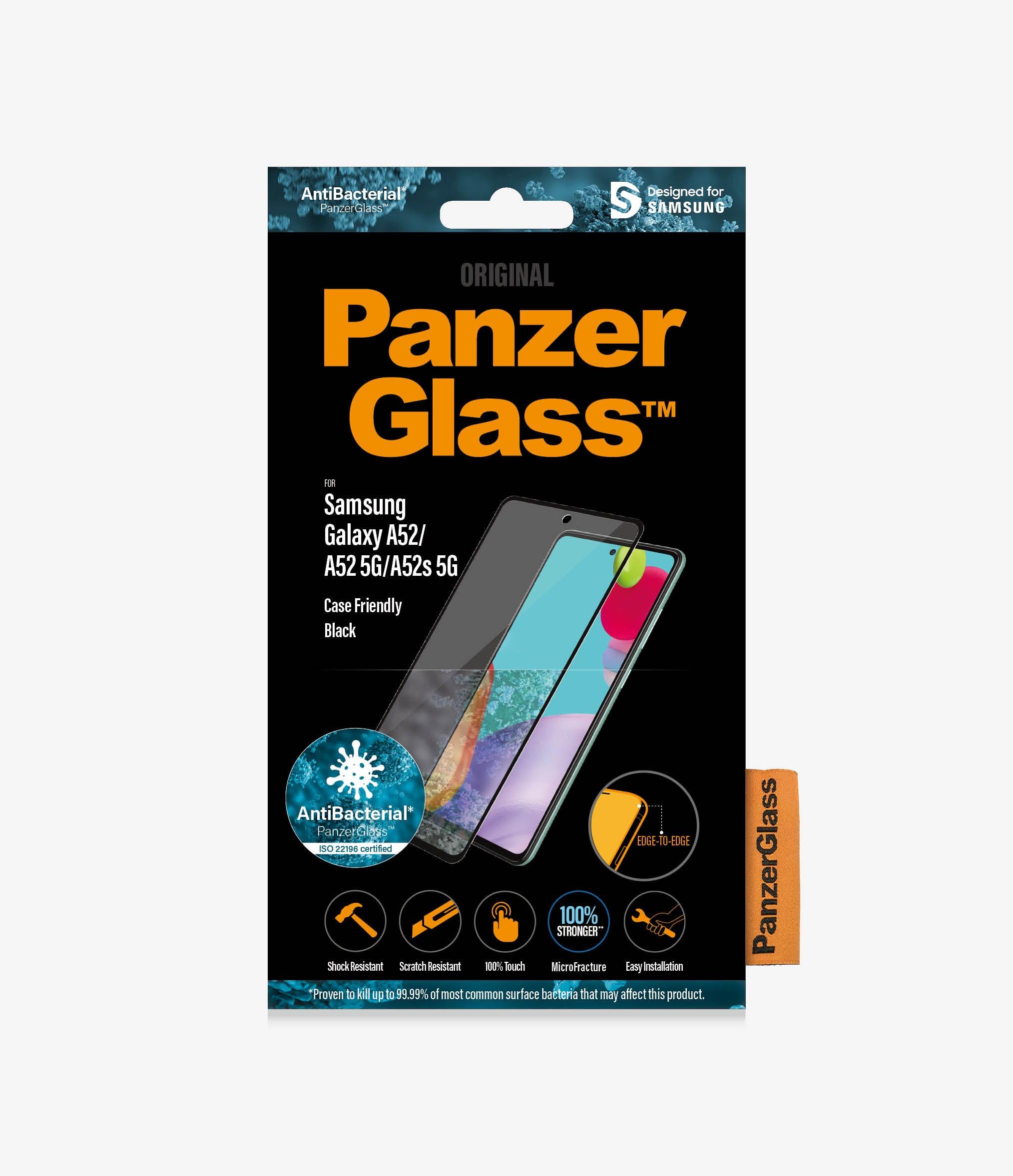 Panzer Glass PanzerGlass | Samsung | Galaxy A52 | Juodas / Skaidrus ...