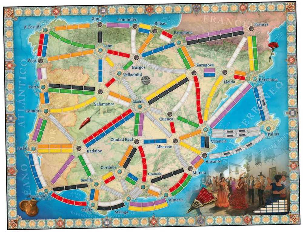 Žaidimas Rebel Ride the Train: Map Collection 8 – Iberijos pusiasalis ...