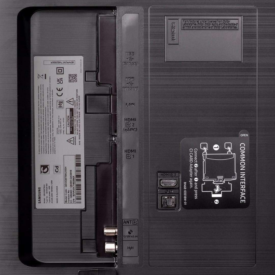 SAMSUNG QLED televizorius 43 colių QE43Q67BAUXXH, modelis - QE43Q67 ...