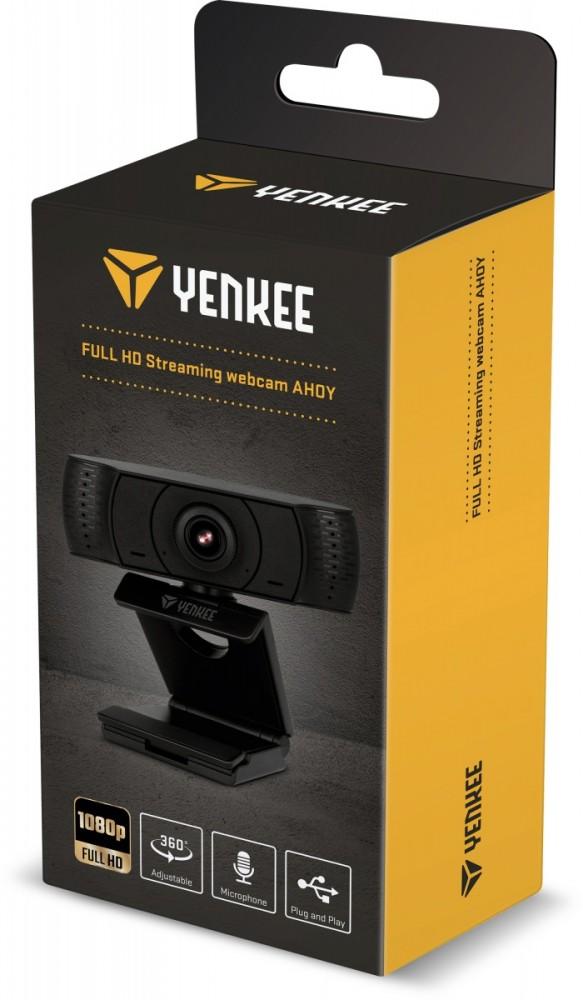 Internetinė kamera Yenkee YWC 100, modelis - YMC 100 Full HD, žema ...