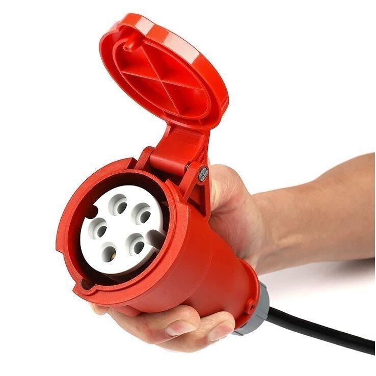 įkrovimo laidas 480 V - type 2 ( 16A, 3 fazės 11 kW) - 10m ilgio, žema ...