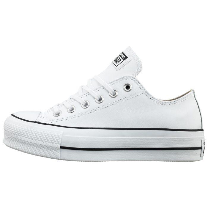 Converse CT All Star Lift Clean OX Baltas / Juodas 561680C (CO355-a ...