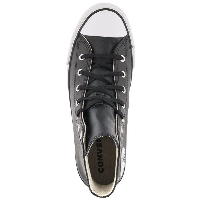 Converse CTAS Eva Lift Hi Juodas / Natural Ivory / Baltas A02485C ...