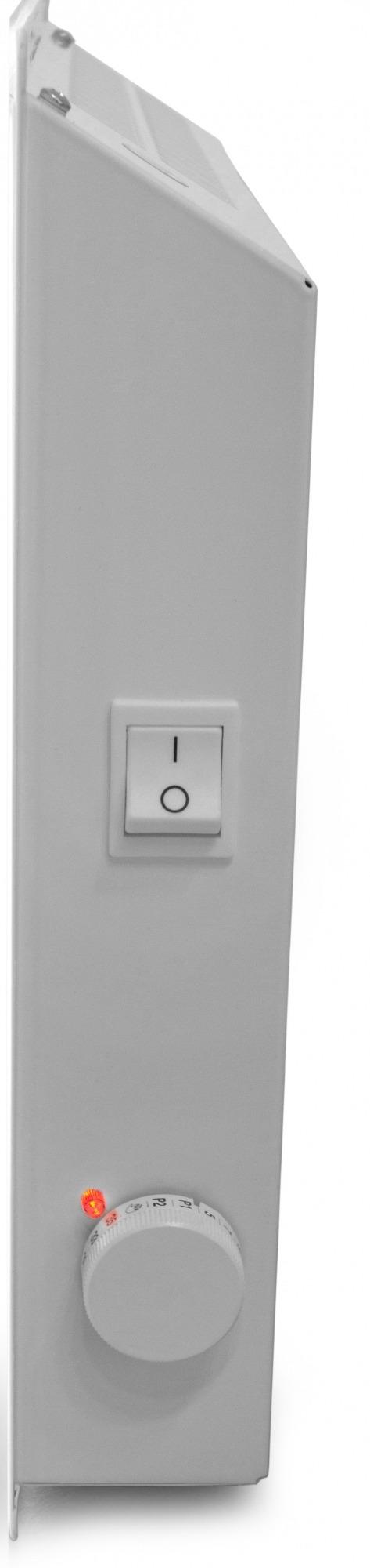 Adax elektrinis radiatorius ECO 02 KET, Baltas Glass, 250 W, 400mm, žema kaina | Varle.lt