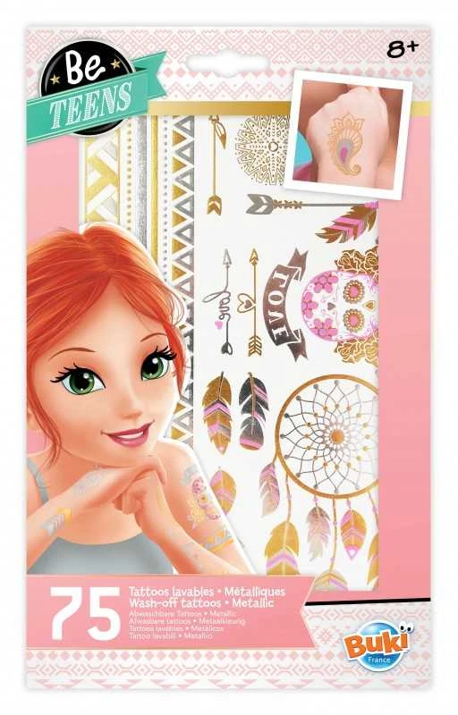 Buki France 75 nuplaunamos tatuiruotės - Metalic, Buki, modelis - TA002 ...