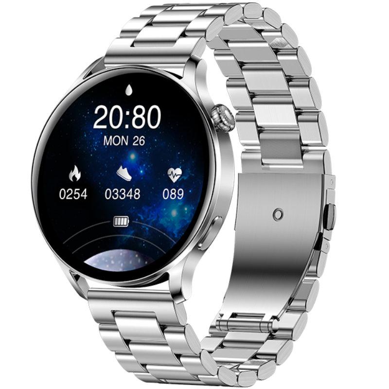 Išmanusis laikrodis Rubicon RNCE81, Sidabro spalvos, modelis - TY19699, žema kaina | Varle.lt