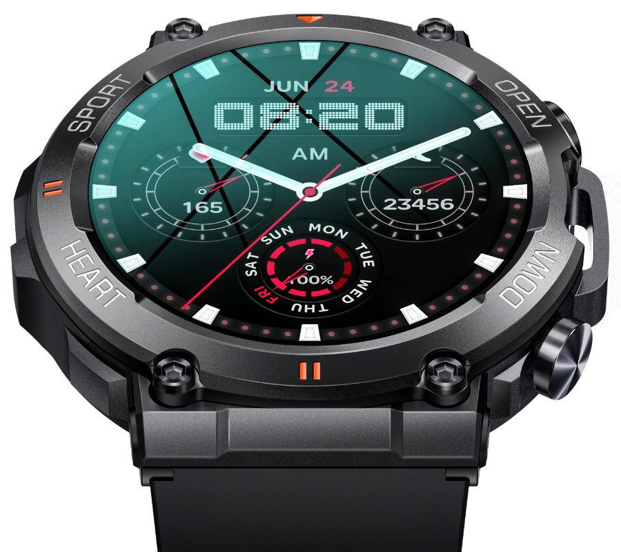 Išmanusis laikrodis Rubicon RNCE95, Juodos spalvos, modelis - sr040a, žema kaina | Varle.lt