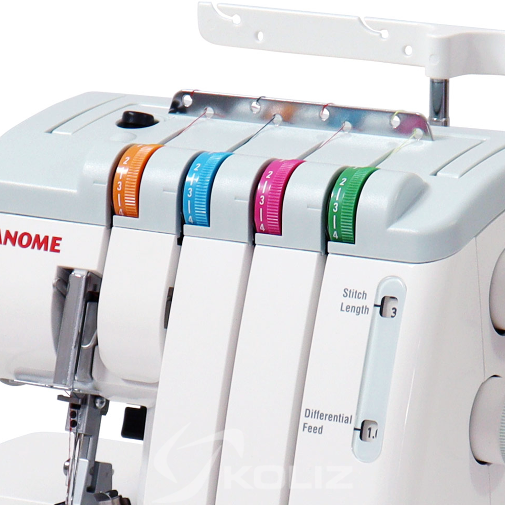Siuvimo mašina Janome MyLock 744D, žema kaina | Varle.lt