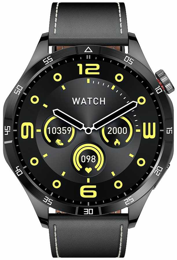 Išmanusis laikrodis Microwear GT4 Pro, Juodos spalvos, žema kaina | Varle.lt