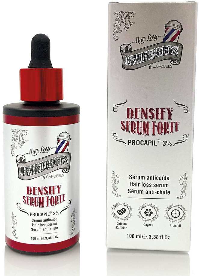 Beardburys Densify Serum Forte Hair Loss Serum plaukų slinkimą stabdantis serumas, 100 ml, žema ...