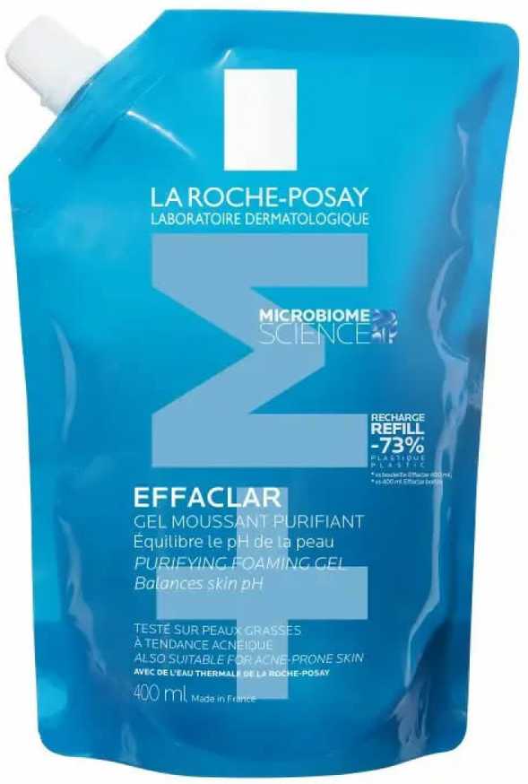 La Roche Posay Effaclar Gel Moussant papildymas, 400 ml, žema kaina ...