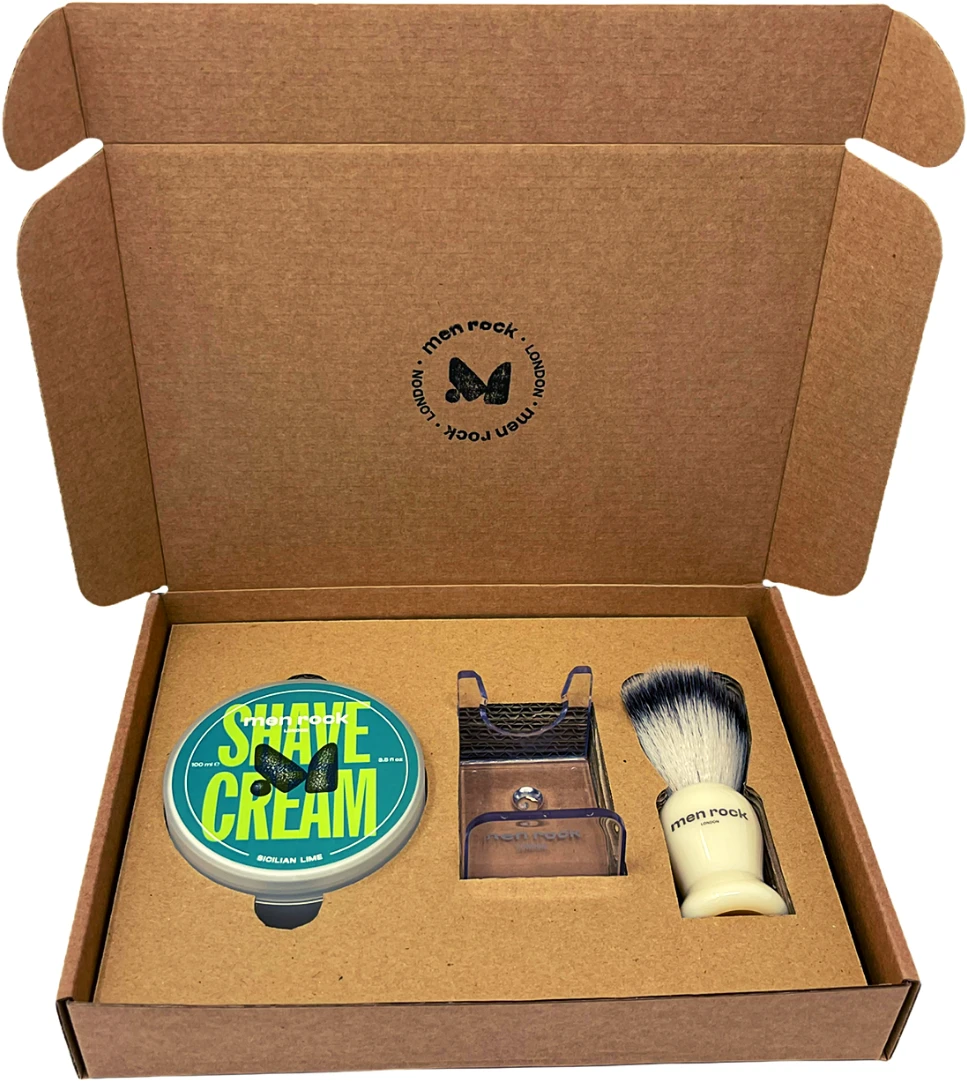 Men Rock The Life Shaver Sicilian Lime Essential Shaving Kit Skutimosi ...