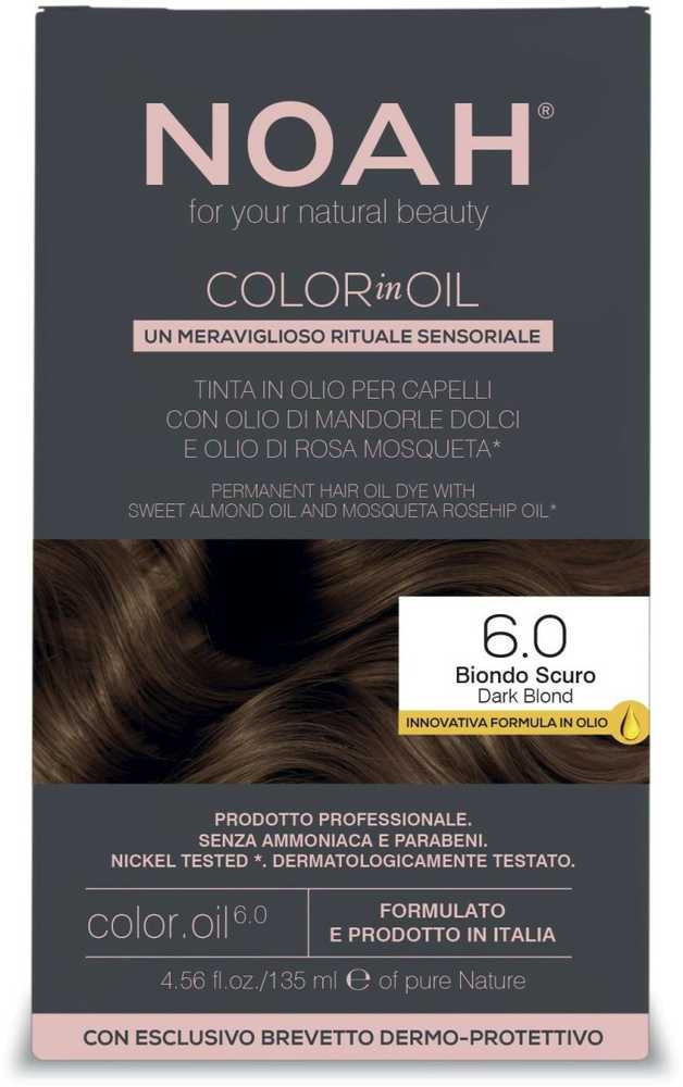 Noah Color In Oil 6.0 Aliejiniai plaukų dažai, 135 ml, žema kaina ...