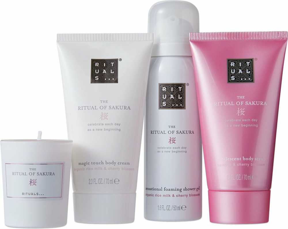 Rituals The Ritual of Sakura kūno priežiūros dovanų rinkinys, žema ...