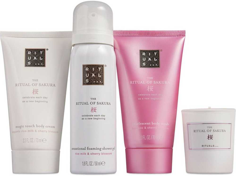 Rituals The Ritual of Sakura kūno priežiūros dovanų rinkinys, modelis ...