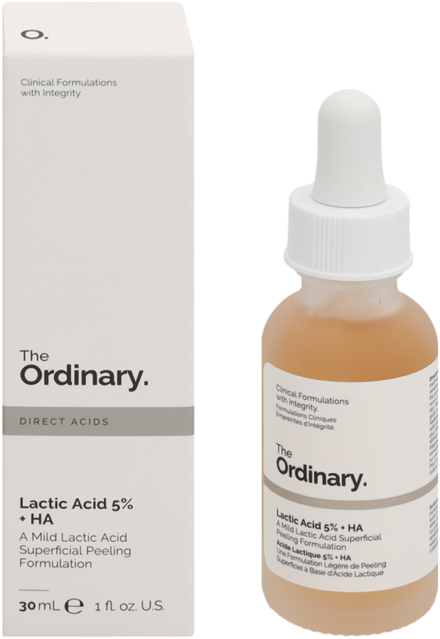 The Ordinary Lactic Acid 5% + HA 2%, 30 ml, žema kaina | Varle.lt