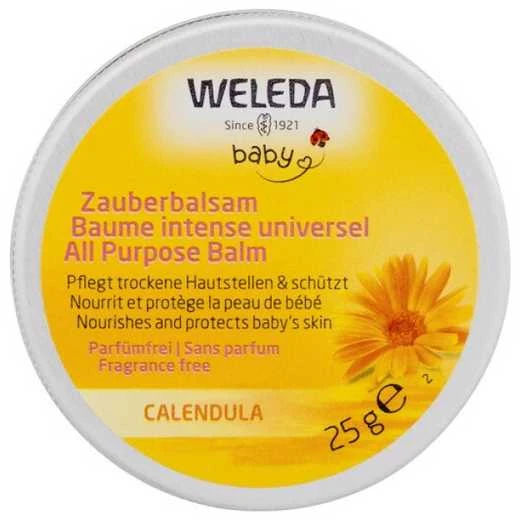Weleda Baby Calendula All-in-One Balm Body Balm vaikams, 25 g, žema ...