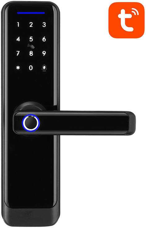 Avatto Smart Digital Lock ZSDL-A270-B-ALI-5572 ZigBee Juodas, žema kaina | Varle.lt