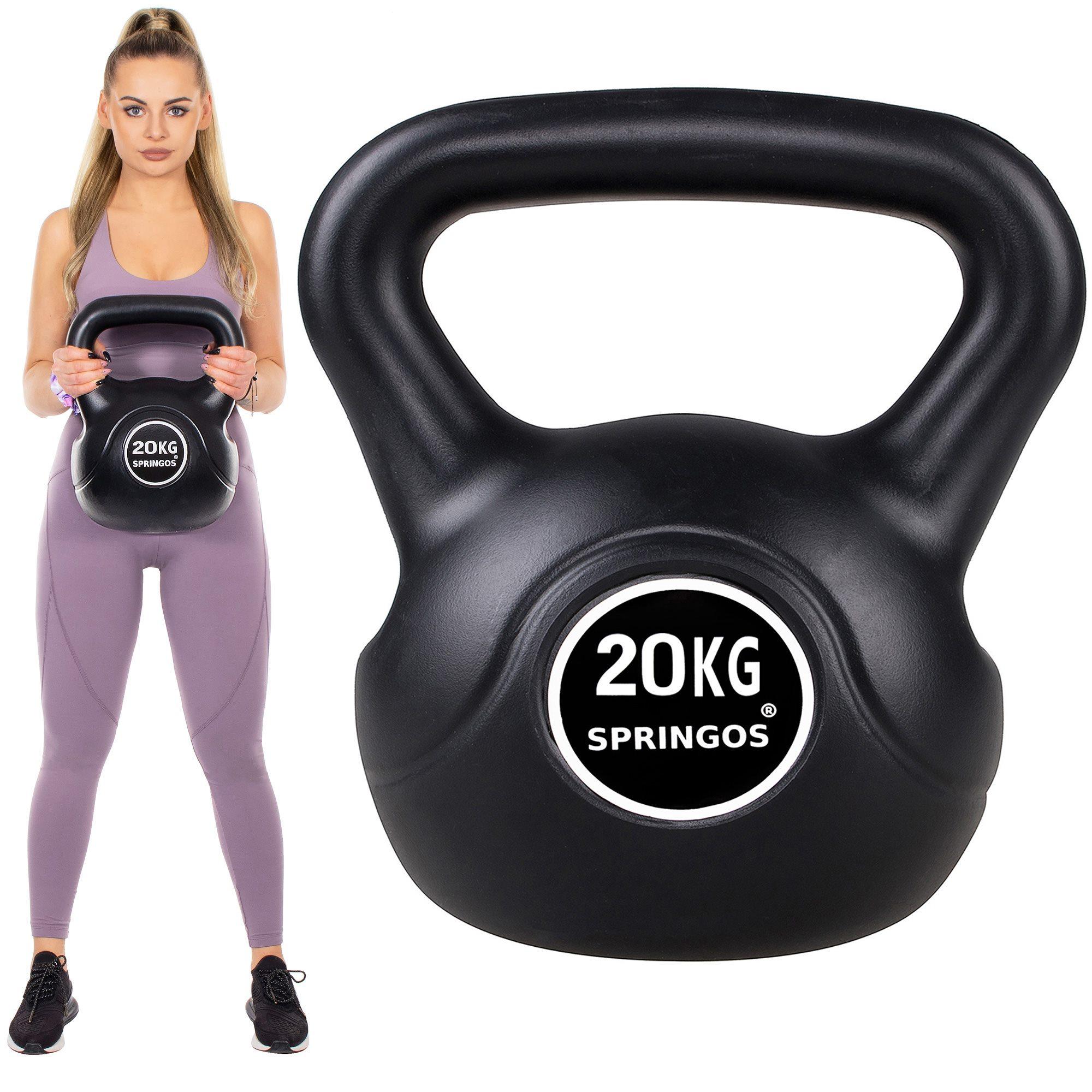 Springos FA1008 ODWAŻNIK KETTLEBELL 20 KG, žema kaina | Varle.lt