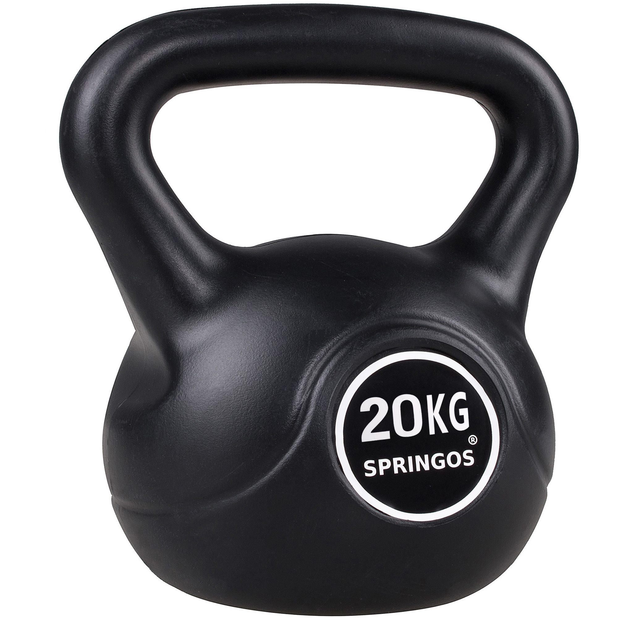Springos FA1008 ODWAŻNIK KETTLEBELL 20 KG, žema kaina | Varle.lt