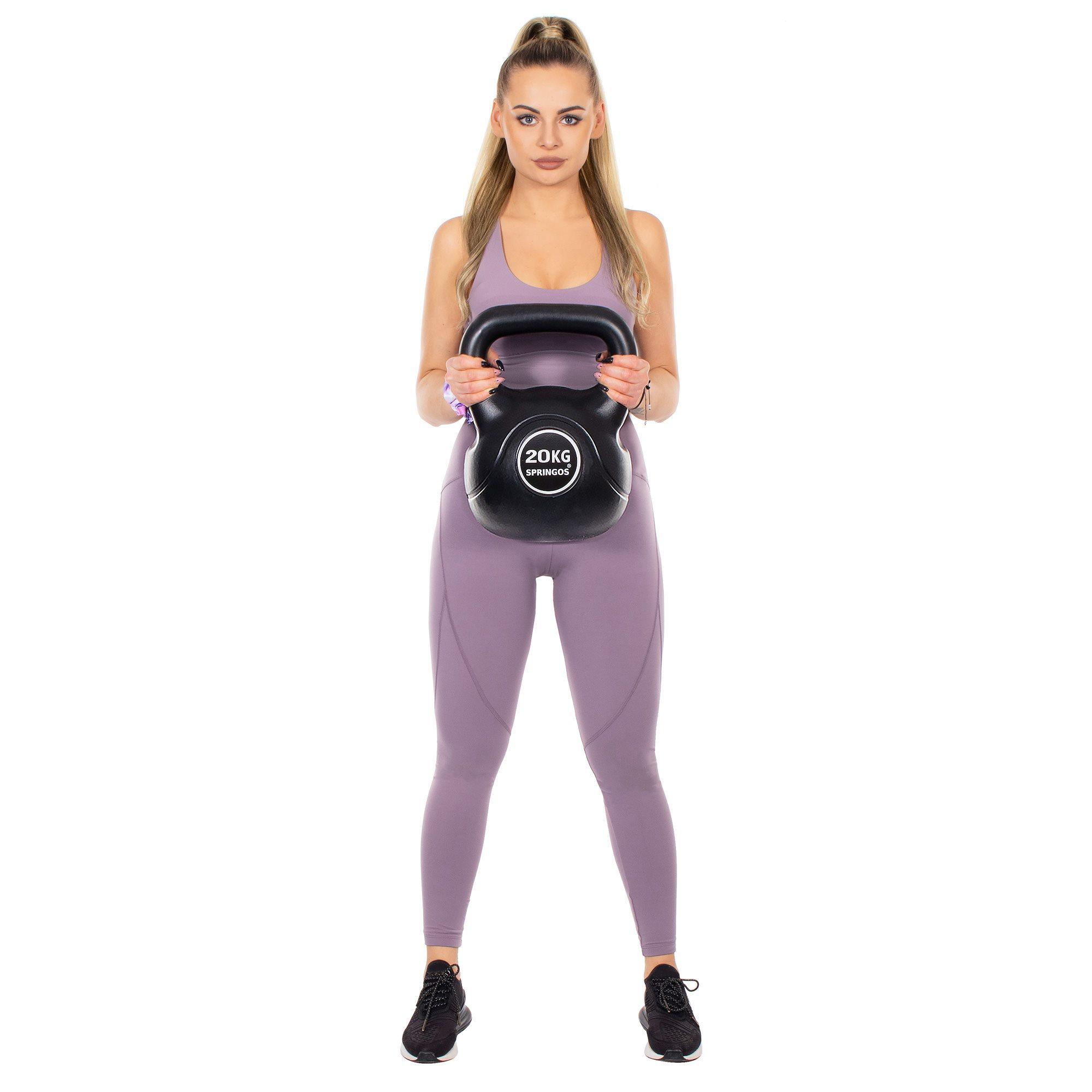 Springos FA1008 ODWAŻNIK KETTLEBELL 20 KG, žema kaina | Varle.lt