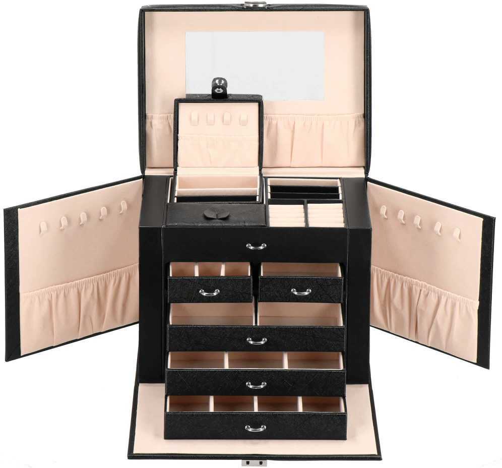 Springos HA1030 SZKATUŁKA NA BIŻUTERIĘ 26,5X23X19,8 CM, modelis ...