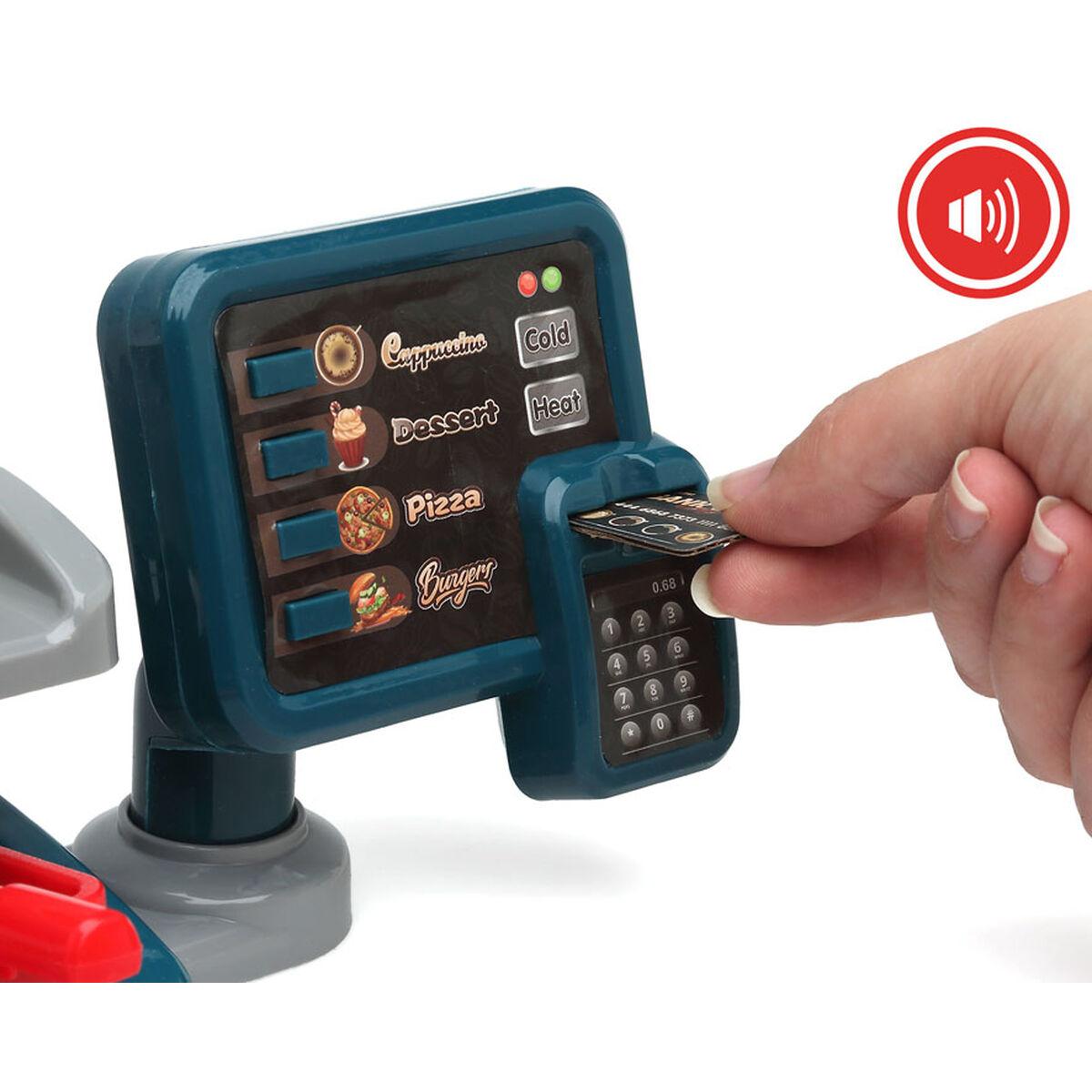 Žaislų rinkinys su garsu maistas ir gėrimai kasos aparatas, žema kaina ...