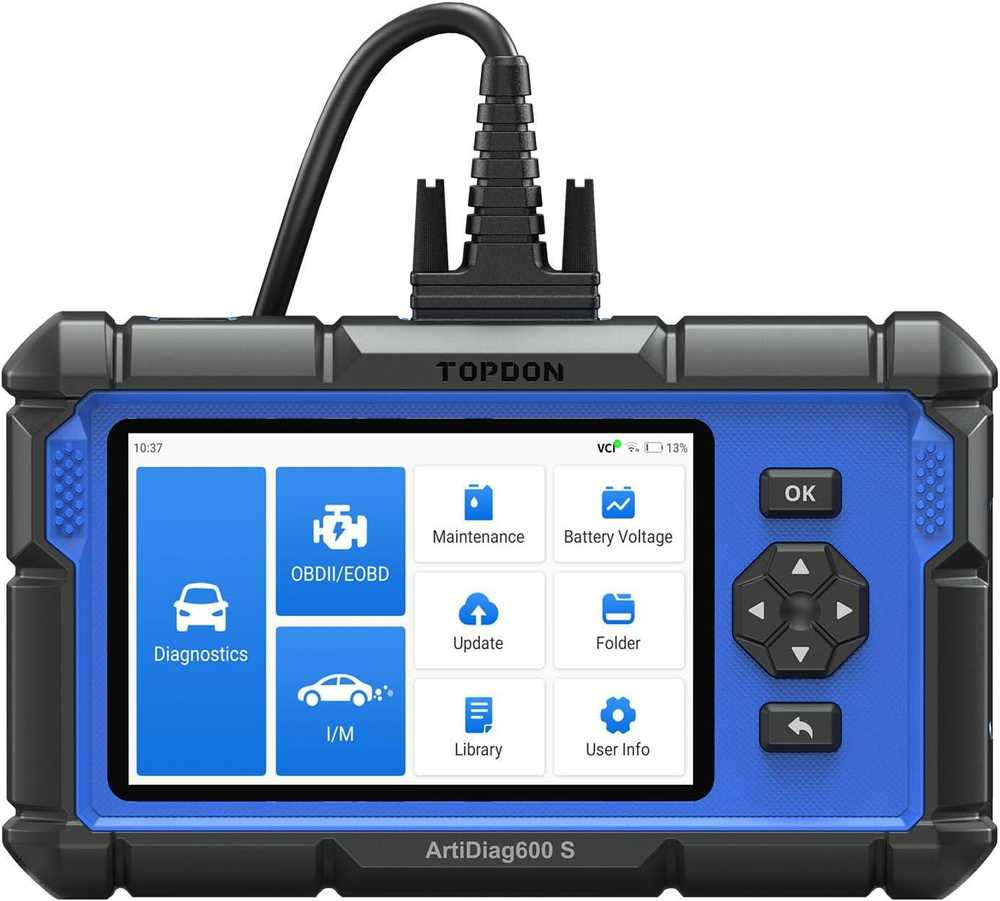 OBD2 skaitytuvas TOPDON AD600S, nuskaitymo įrankis, kodų skaitytuvas ...