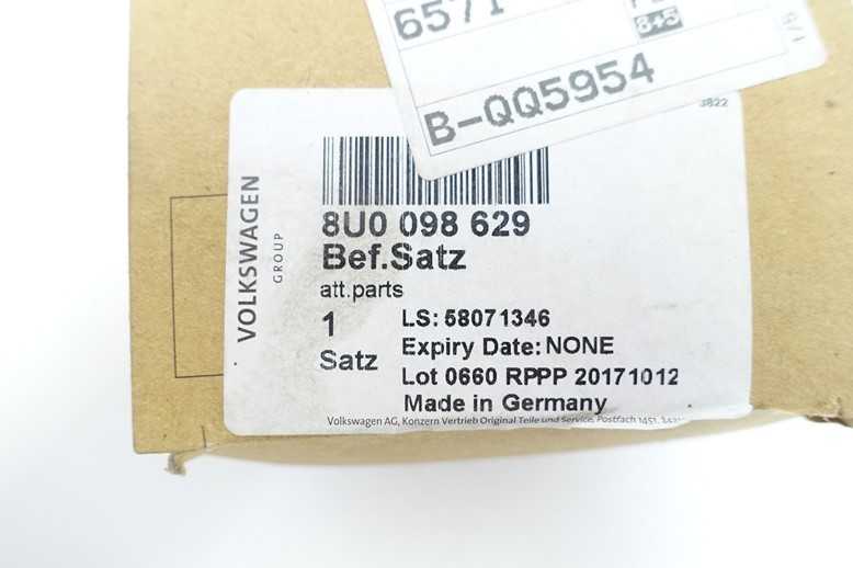 VAG "Audi Q3 SQ3" ratų arkų įdėklų tvirtinimo detalių rinkinys ...