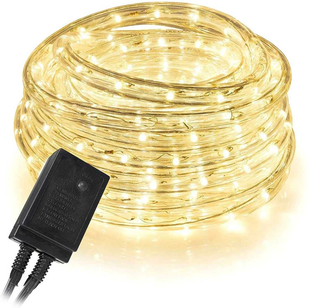 20m LED lauko girlianda "Virvė" šilta balta šviesa, žema kaina | Varle.lt