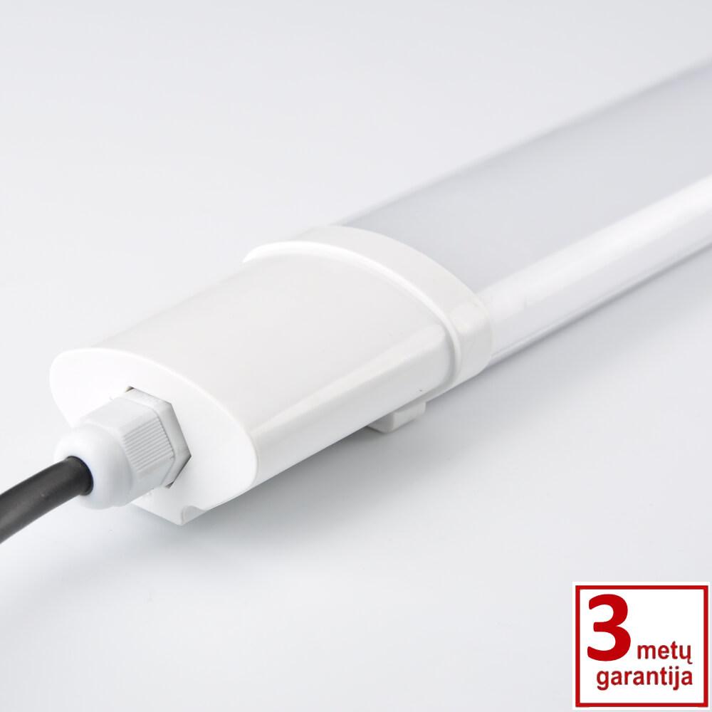 36W 4000K 120cm LED juostinis šviestuvas, žema kaina | Varle.lt