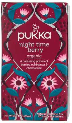Pukka Night Time Berry arbata - 20 pakelių, modelis - PUK129, žema ...