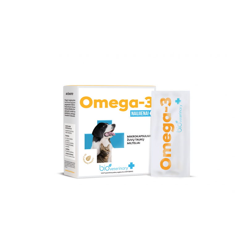 Bioveterinary Omega-3 maisto papildas augintiniams N28, žema kaina | Varle.lt