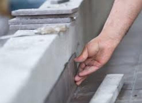 Statybinė kelnė, kvadratinė, su gumine rankena, 180 mm, žema kaina ...