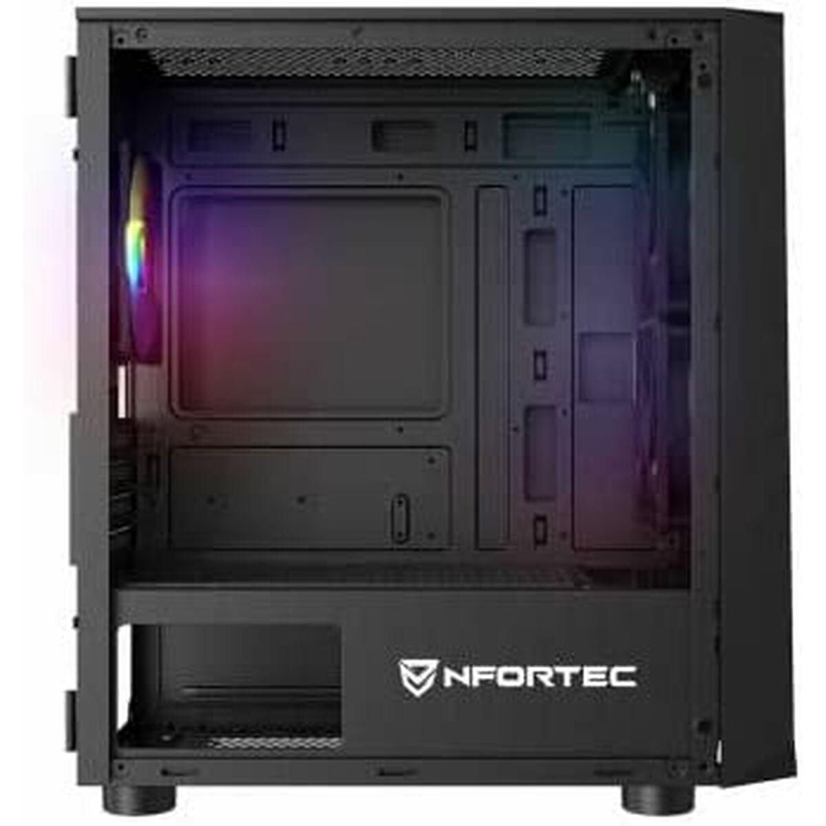 ATX korpusas Nfortec DYS Juoda, žema kaina | Varle.lt