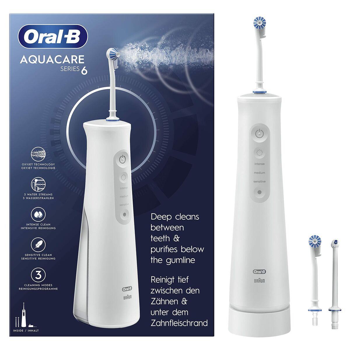 Dantų šepetėlis Oral-B AquaCare 6 burnos drėkintuvas, modelis - 436294, žema kaina | Varle.lt