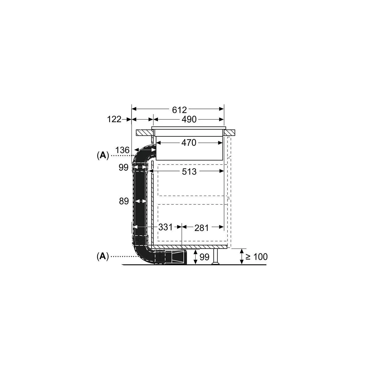 Recirkuliacijos rinkinys Bosch HEZ9VDKR0, modelis - HEZ9VDKR0, žema ...