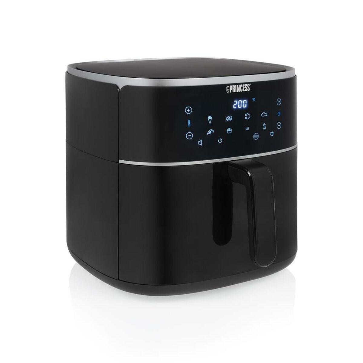 Gruzdintuvė Princess Digital Airfryer | 182254 | Power 1800 W | Capacity 8 L | Juodas, modelis ...