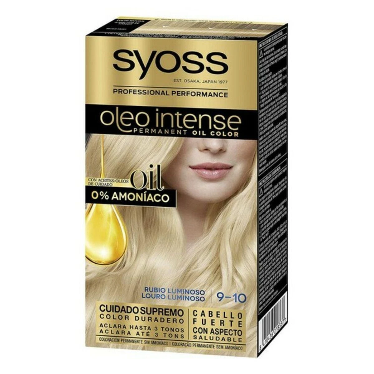 Syoss Oleo Intense nuolatinė plaukų spalva 5-92 Intense Raudona, žema ...